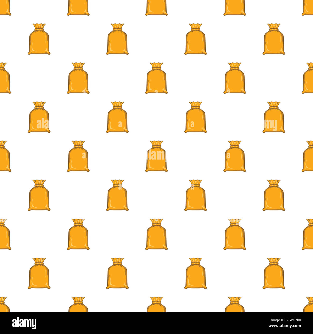 Packing bag pattern, cartoon style Stock Vector Image & Art - Alamy