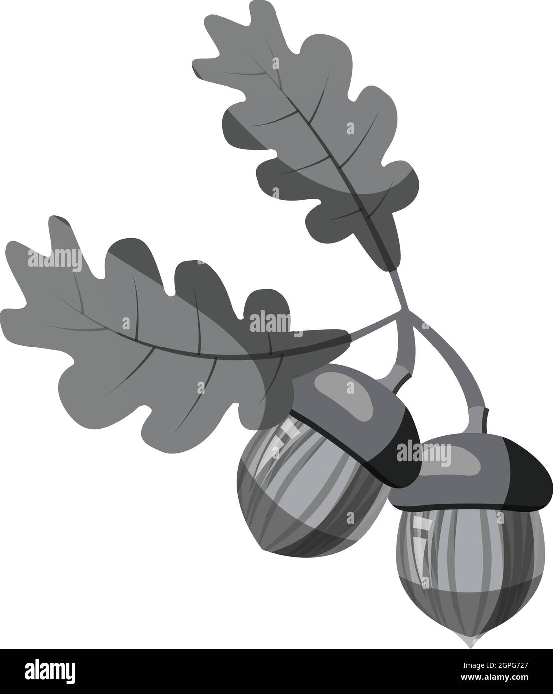 Cartoon oak hi-res stock photography and images - Alamy