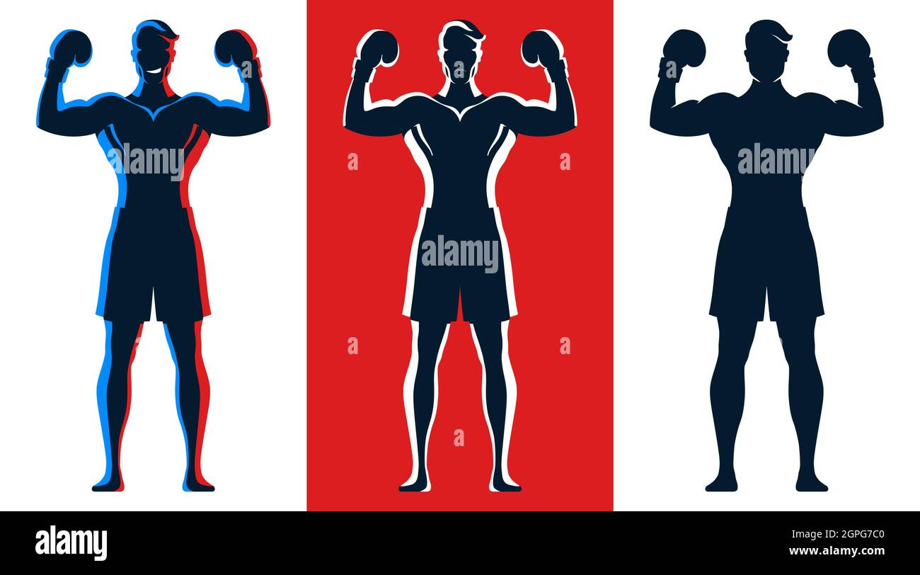 Boxing gloves isolated vector hi-res stock photography and images - Alamy