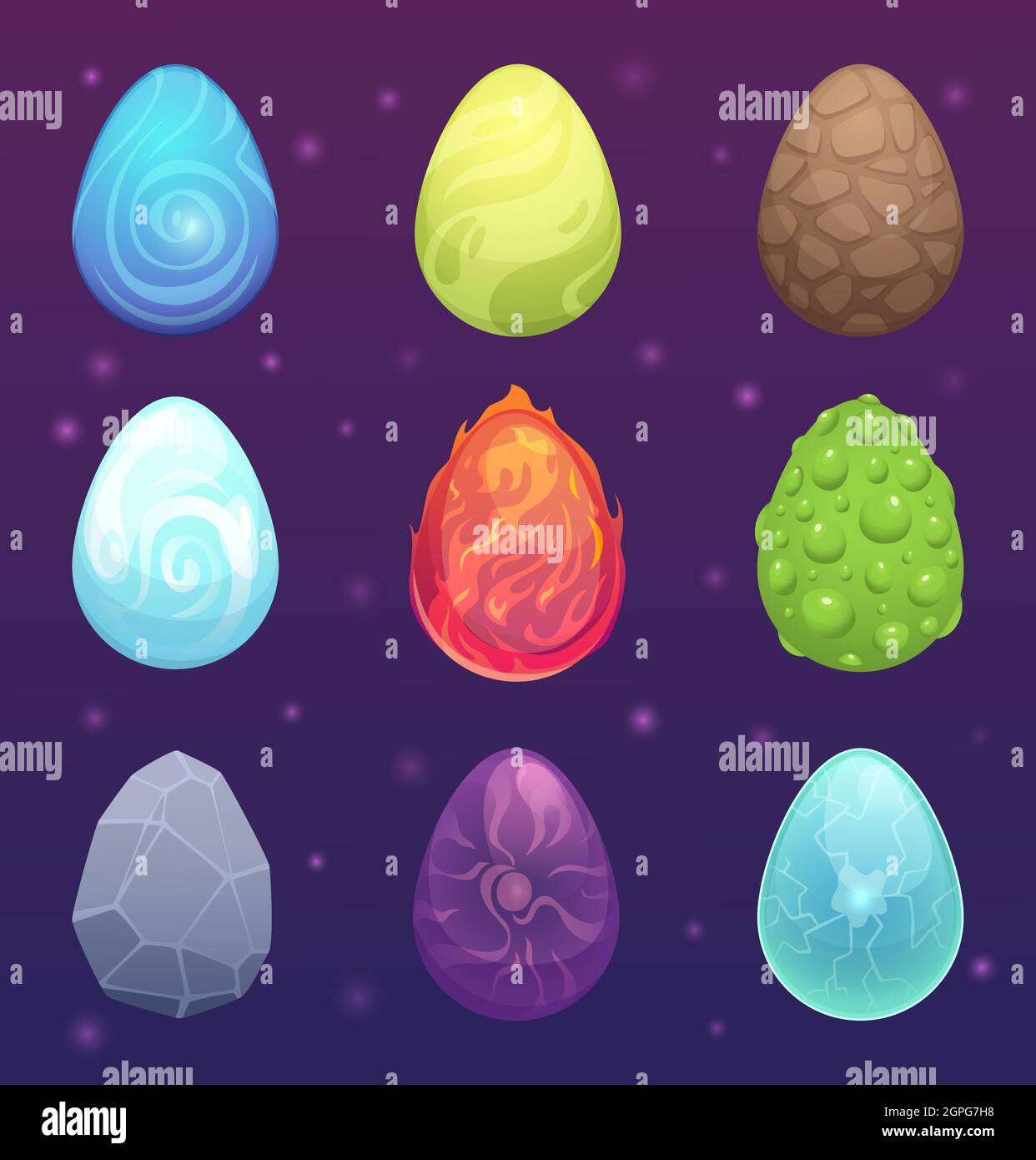 Cute magic colored sky Stock Vector Images - Alamy