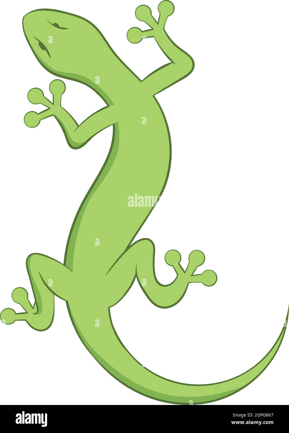 Lizard at feet Cut Out Stock Images & Pictures - Alamy