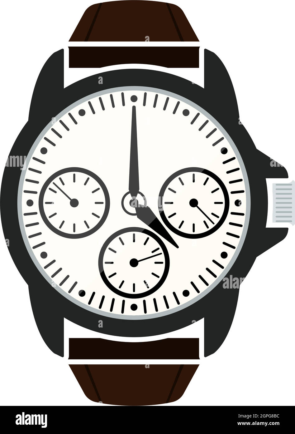 Business Watch Icon Stock Vector Image & Art - Alamy