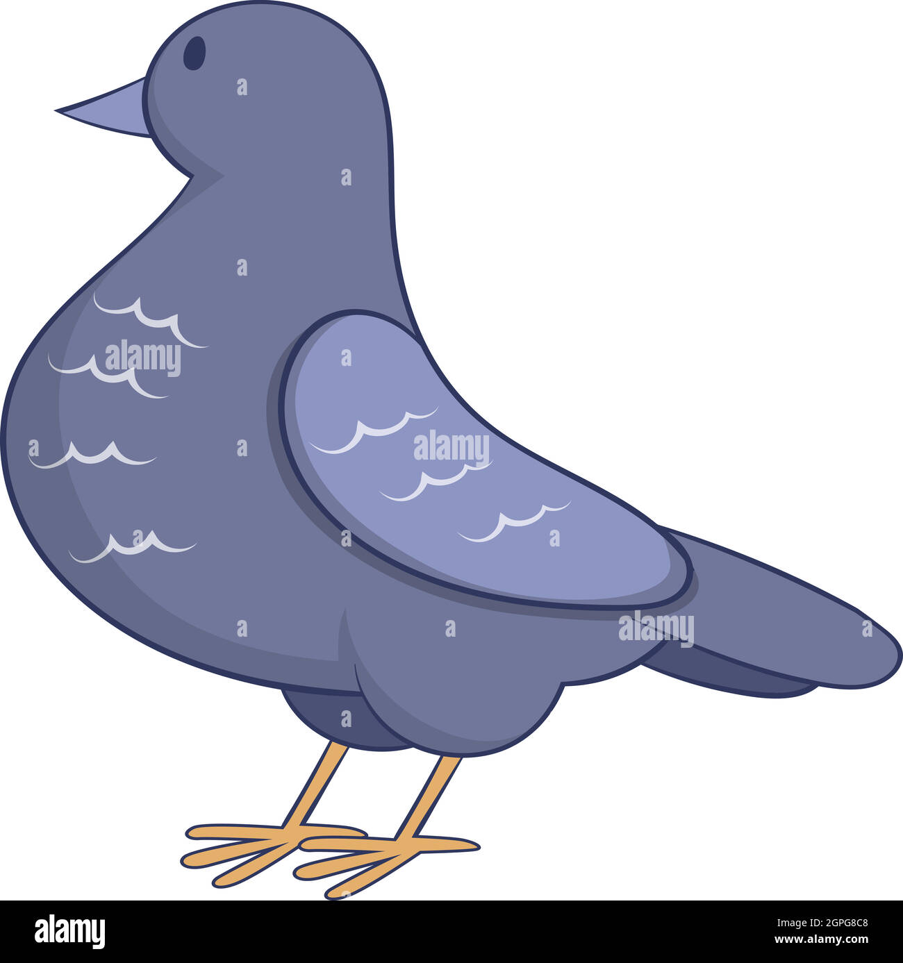 Dove icon, cartoon style Stock Vector Image & Art - Alamy
