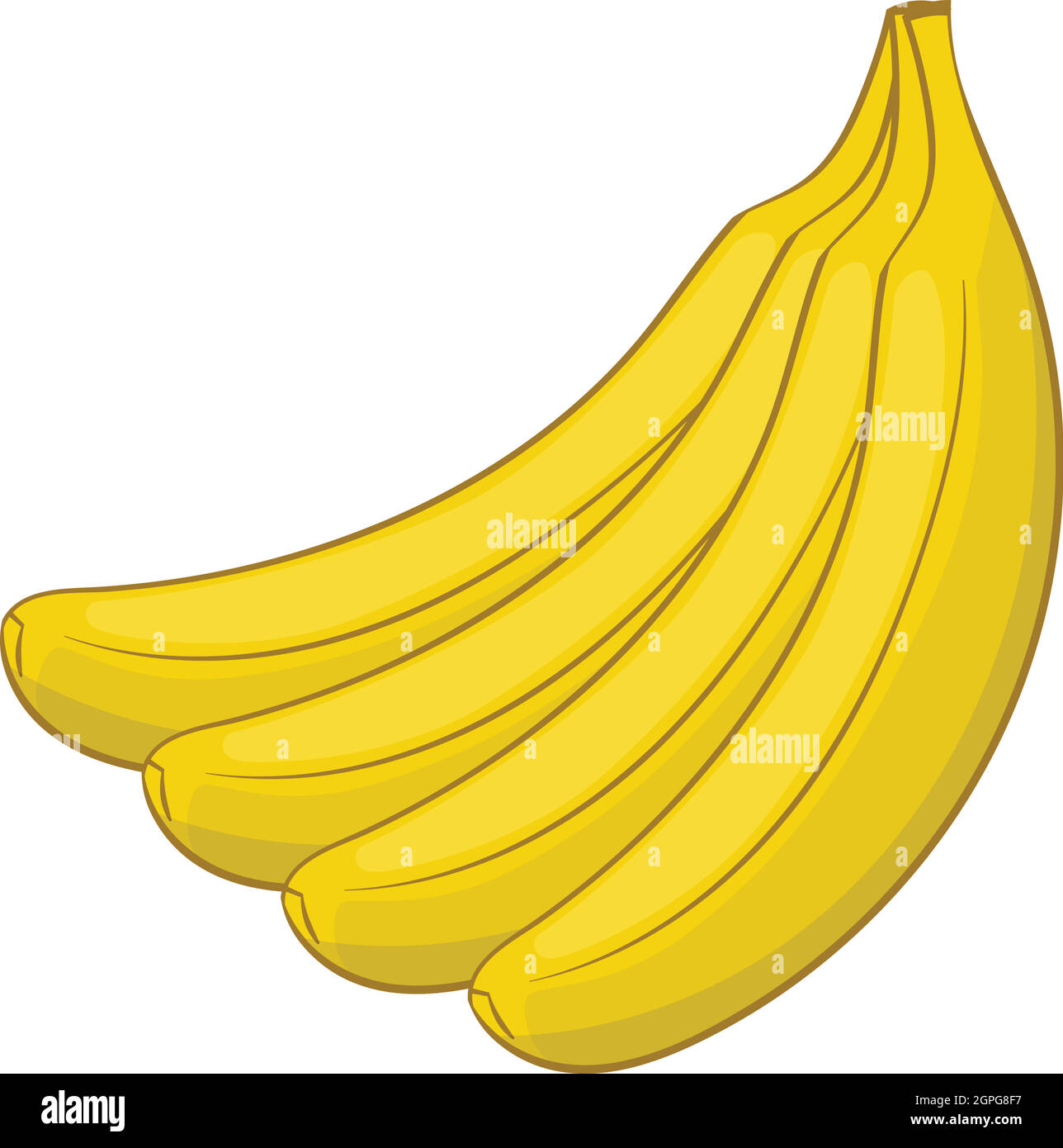 Cartoon banana symbol hi-res stock photography and images - Alamy
