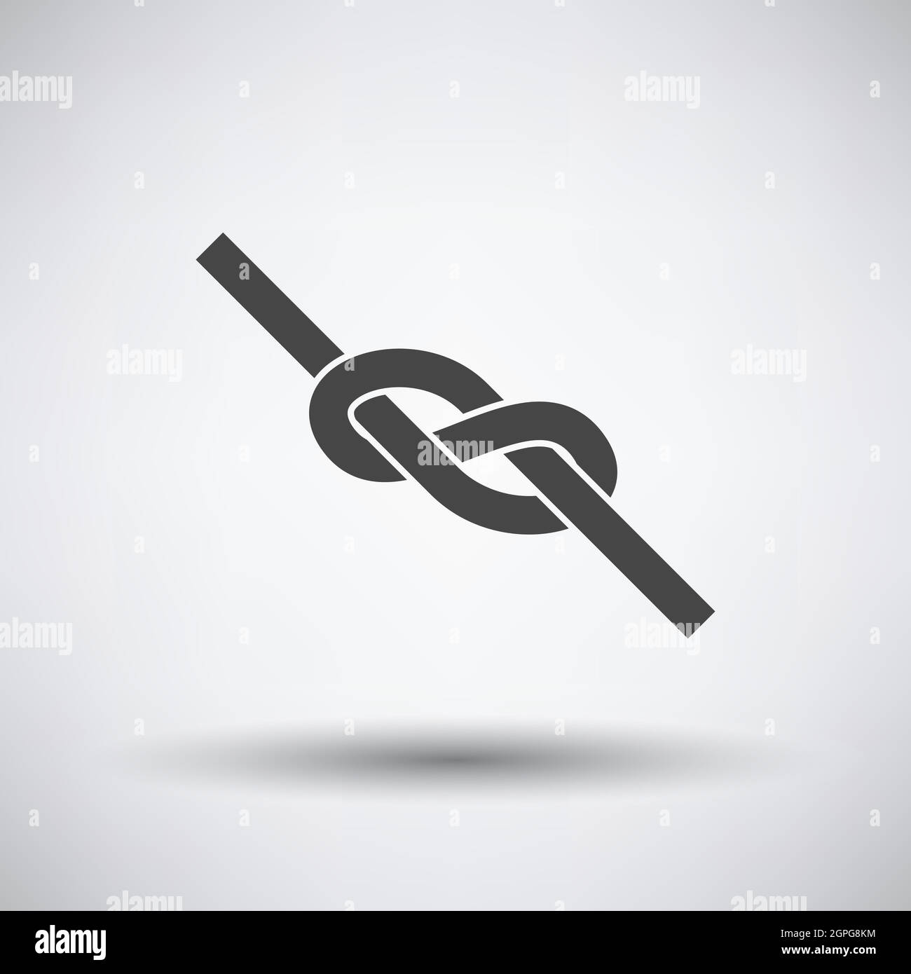 Alpinist Rope Knot Icon Stock Vector Image & Art - Alamy
