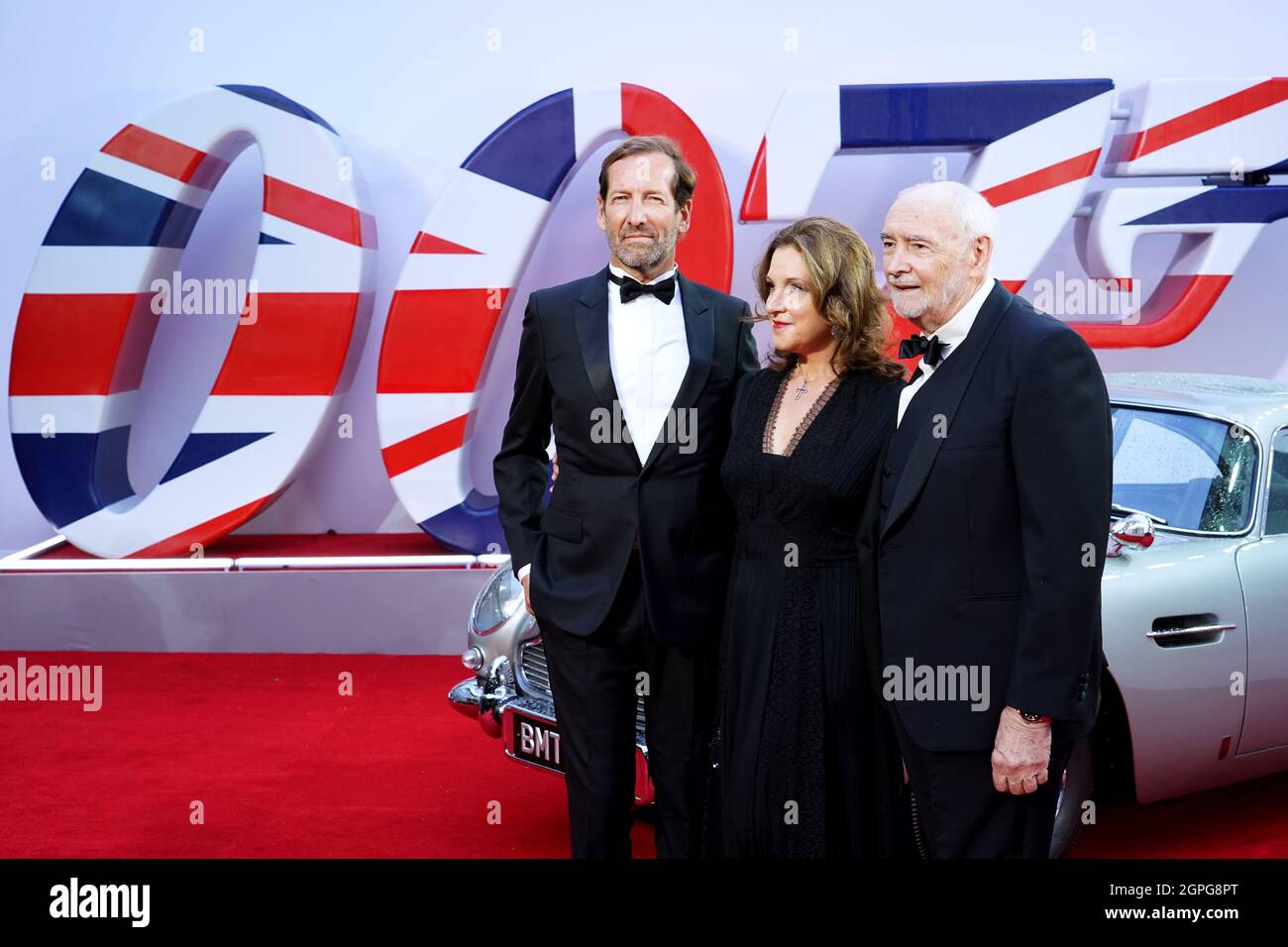 Kevin Ulrich, Barbara Broccoli and Michael G.Wilson attending the World ...