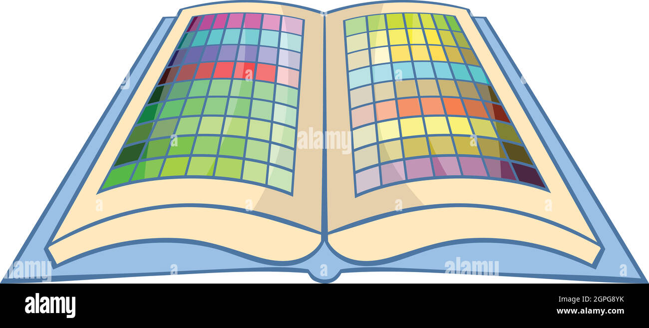 Color booklet icon, cartoon style Stock Vector Image & Art - Alamy