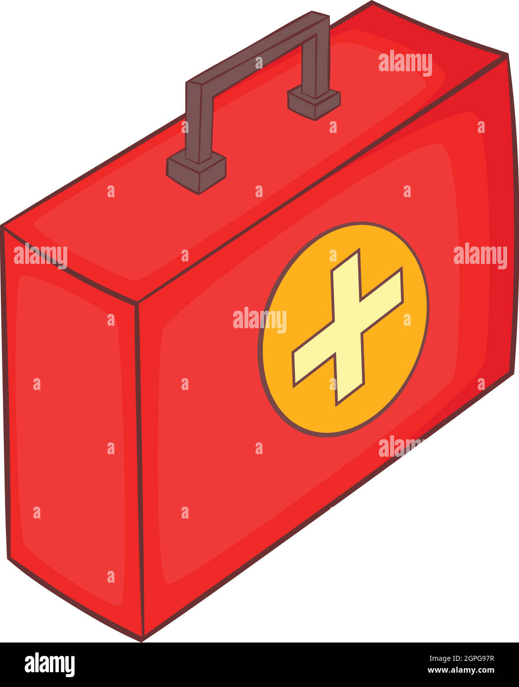 Medicine chest icon, cartoon style Stock Vector Image & Art - Alamy