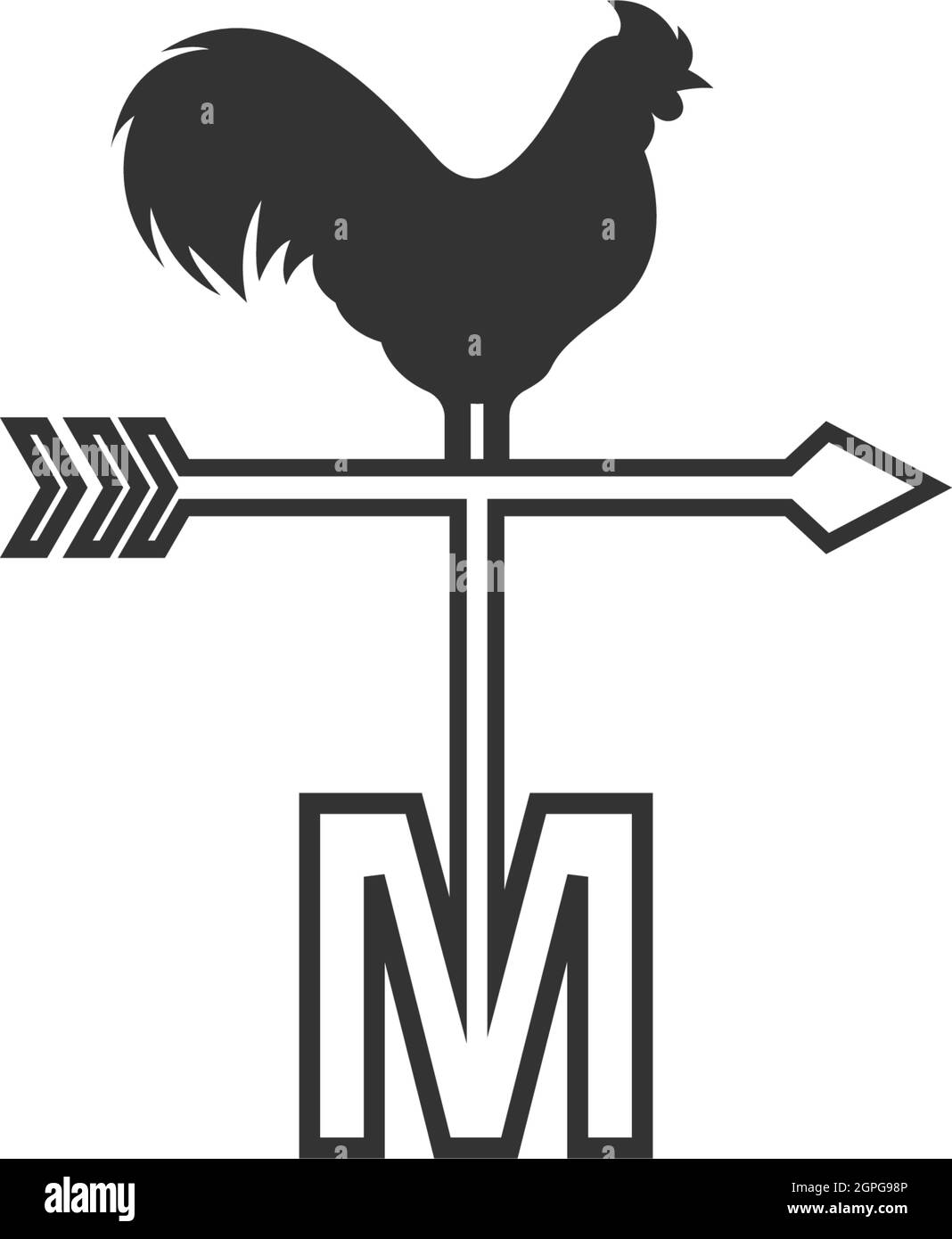 Rooster Wind Compass