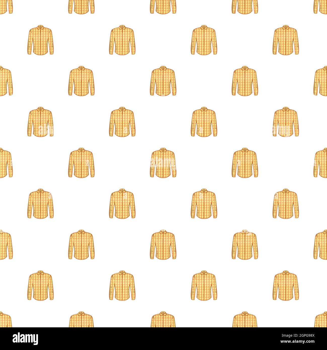 Men shirt pattern, cartoon style Stock Vector Image & Art - Alamy