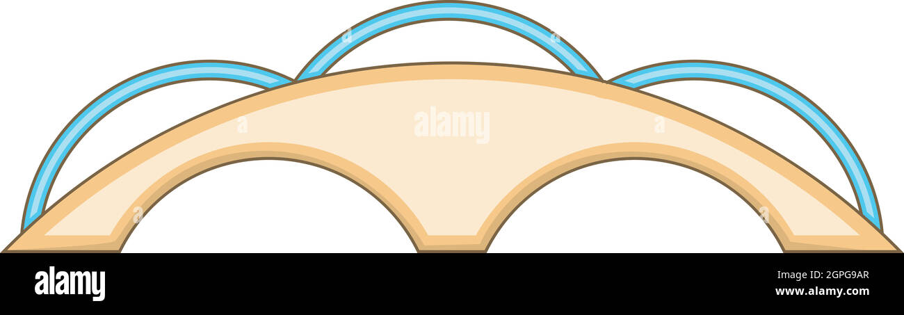 Small bridge icon, cartoon style Stock Vector Image & Art - Alamy