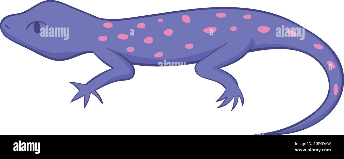Spotted lizard icon, cartoon style Stock Vector Image & Art - Alamy