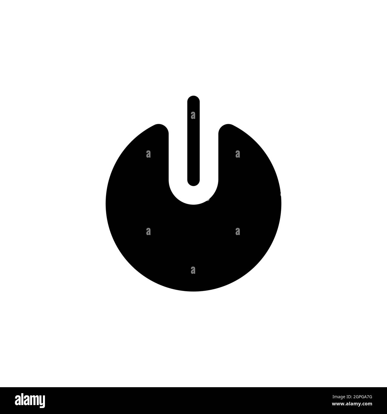 Power icon Black and White Stock Photos & Images - Alamy