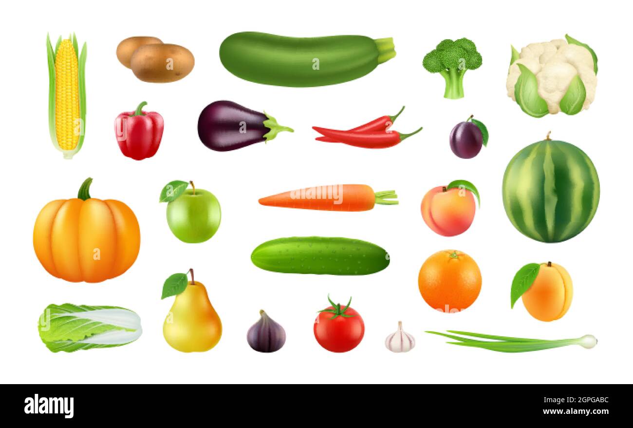 Farm Vegetables Clipart