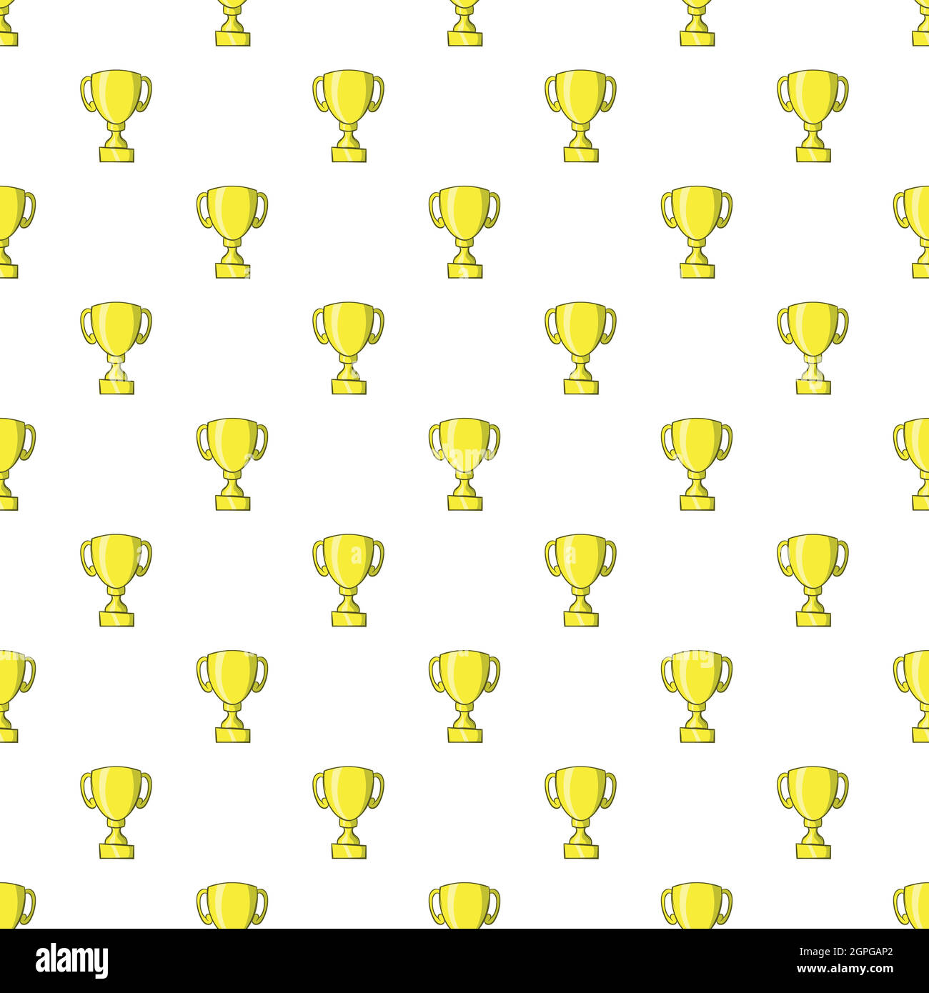 Cartoon Trophy Stock Vector Images - Alamy