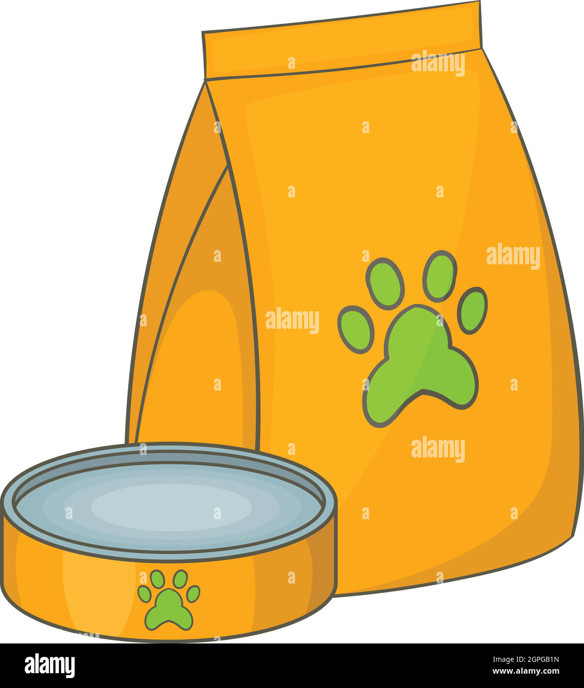 Dog snack pack icon Cut Out Stock Images & Pictures - Alamy