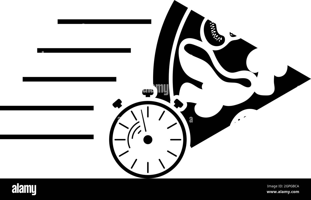 Pizza Delivery Icon Stock Vector Image & Art - Alamy