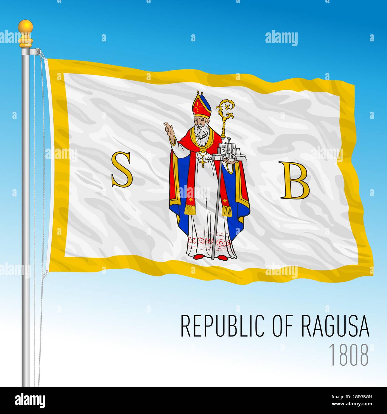 Old ragusa Stock Vector Images - Alamy