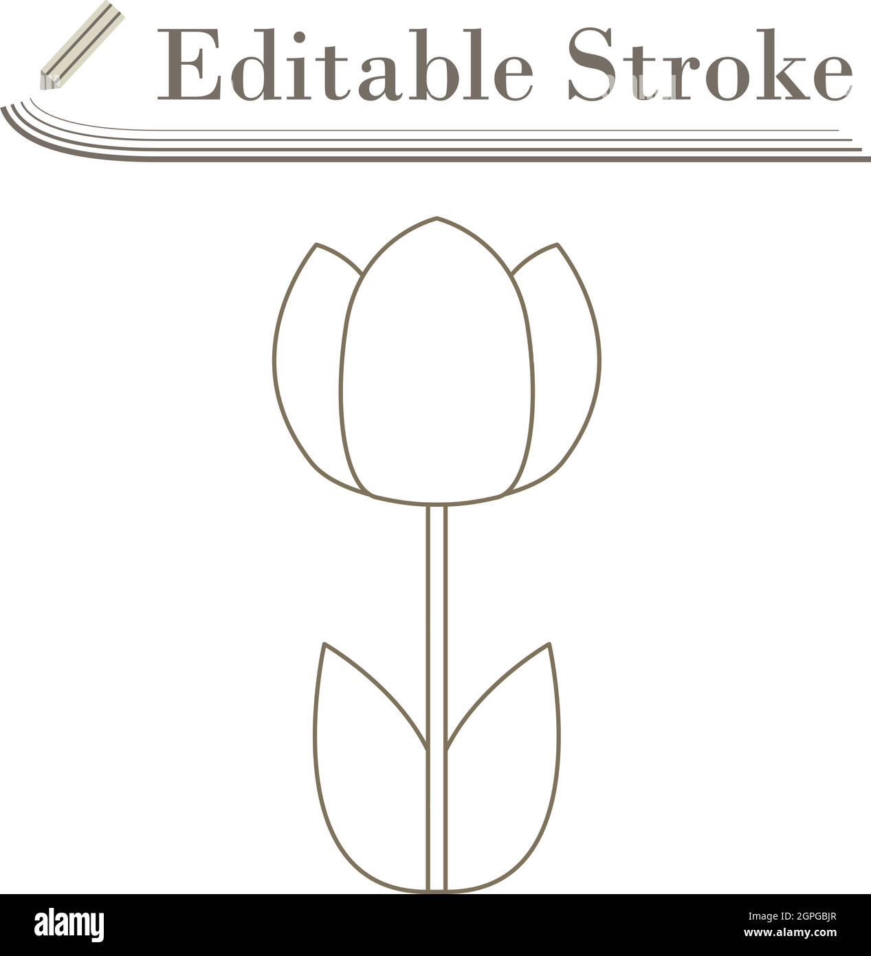 Spring Flower Icon Stock Vector Image & Art - Alamy