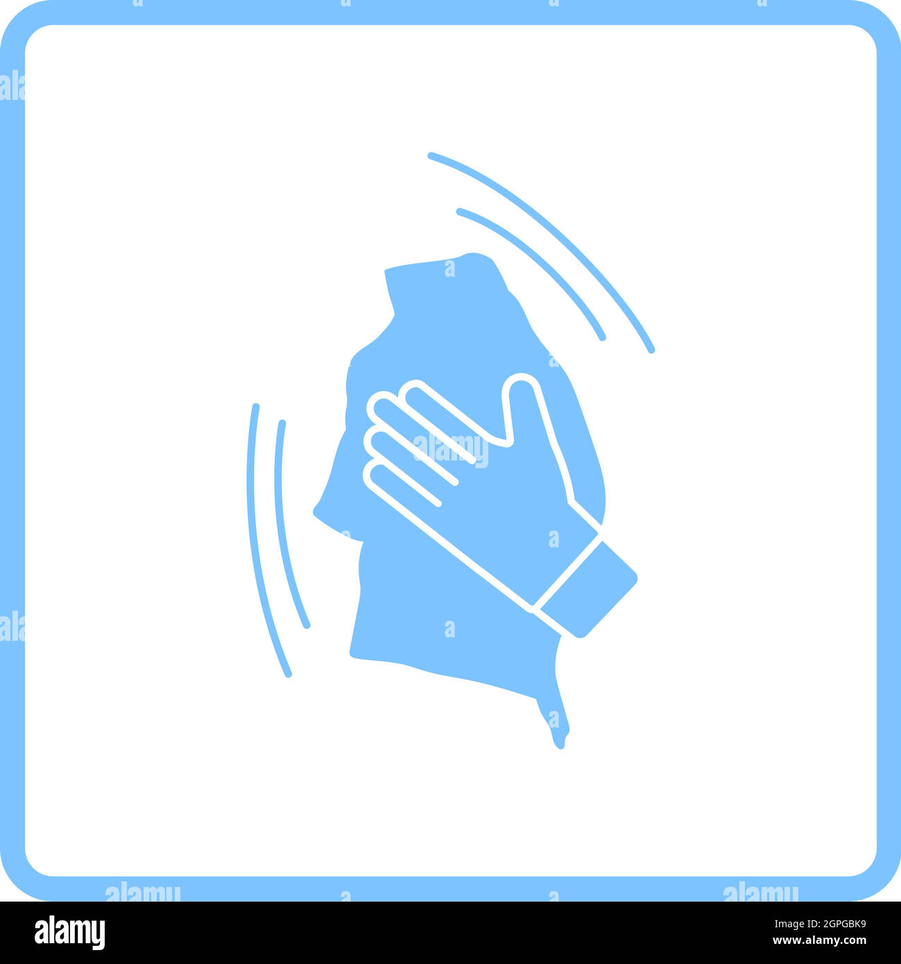 Wet cleaning at home Stock Vector Images - Alamy