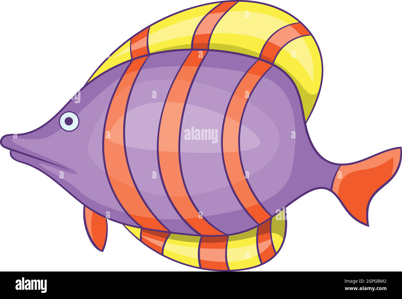 Red fish cartoon hi-res stock photography and images - Alamy