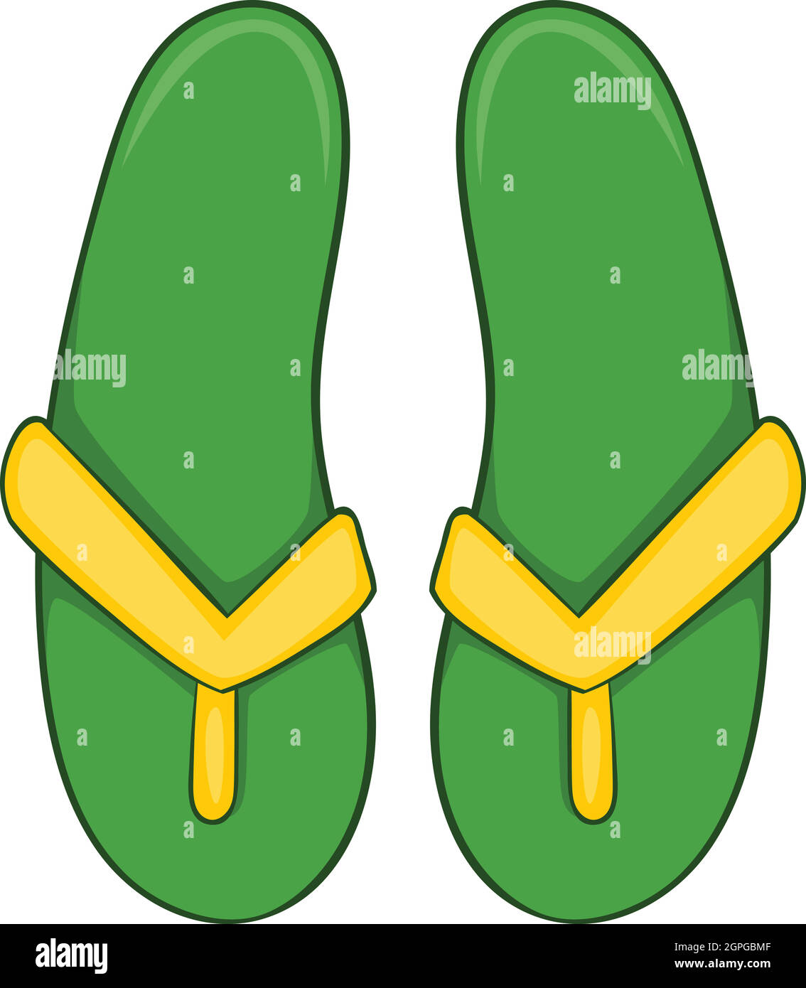 Green flip flops icon, cartoon style Stock Vector Image & Art - Alamy Green flip flops icon, cartoon style Stock Vector Image & Art - Alamy