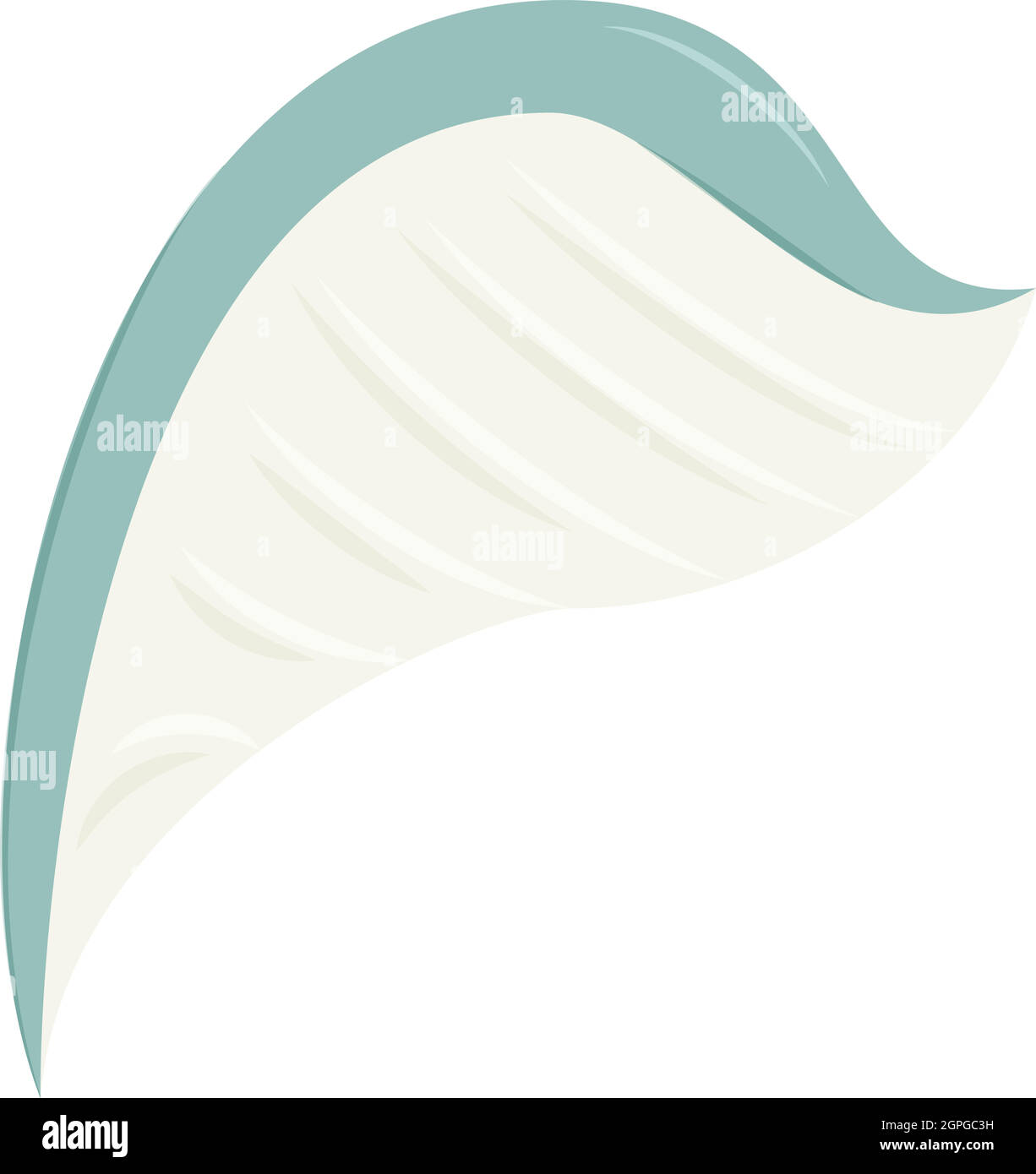 White wing icon, cartoon style Stock Vector Image & Art - Alamy