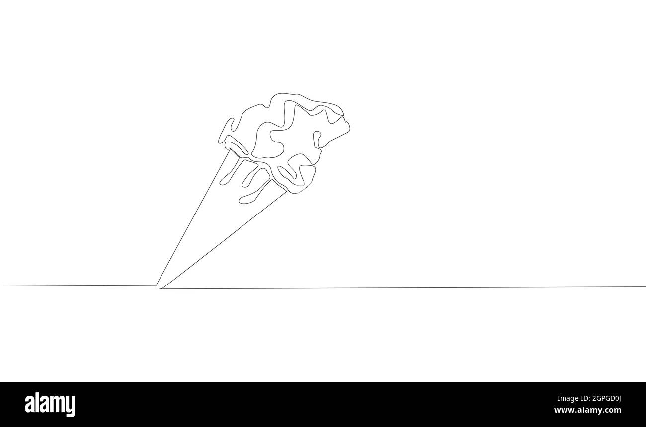 Simple single line drawing animation Stock Vector Images - Alamy