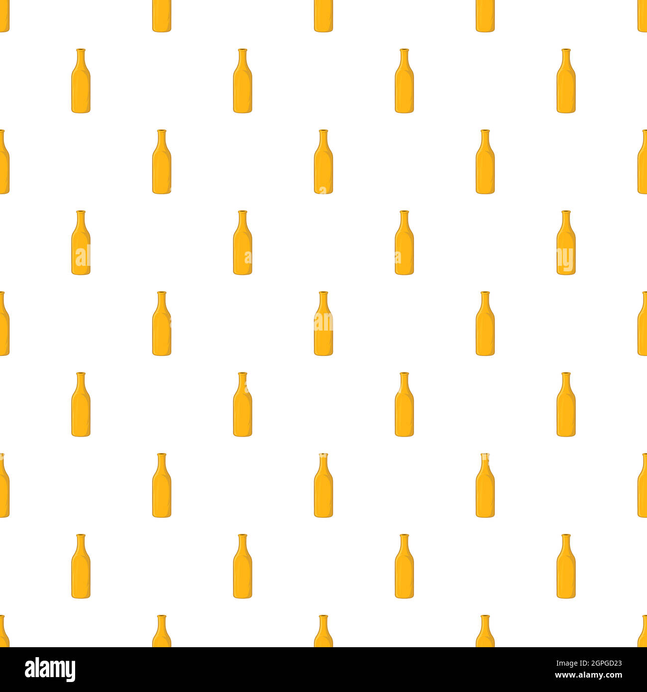 Bottle of beer pattern, cartoon style Stock Vector Image & Art - Alamy