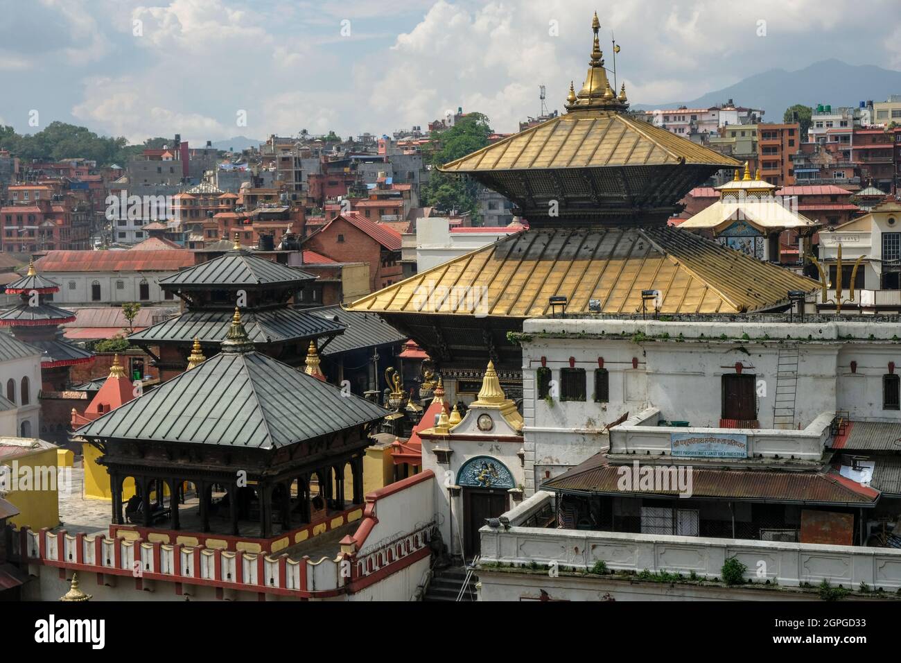 The Pashupatinath Temple is a Hindu temple located on the Bagmati River ...
