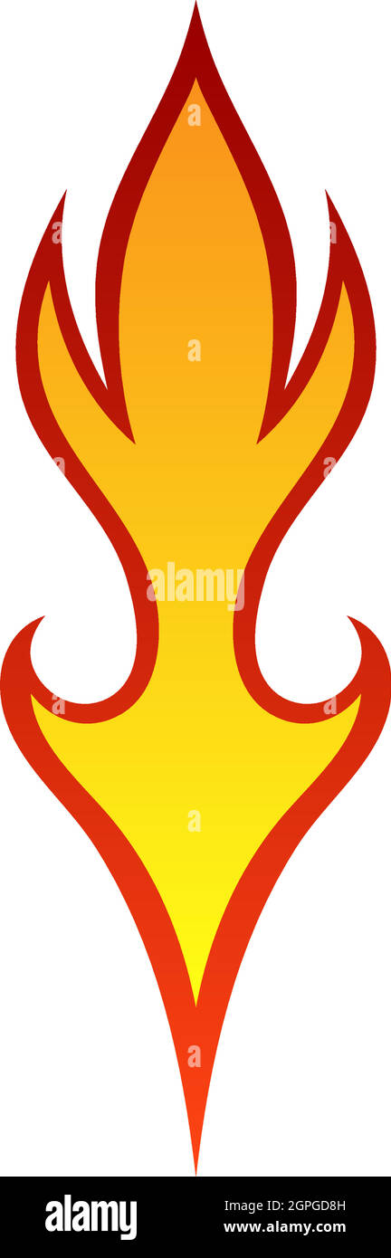 Fire Flame Element Stock Vector Image & Art - Alamy