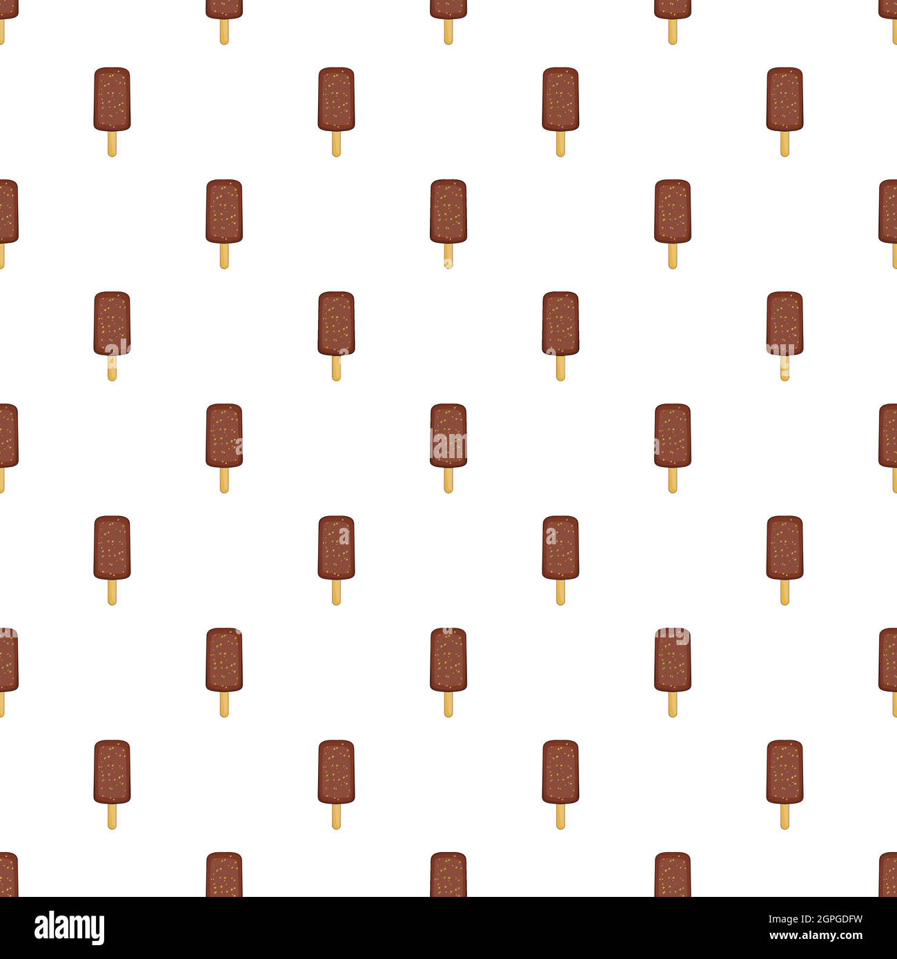 Ice cream pattern on Stock Vector Images - Alamy