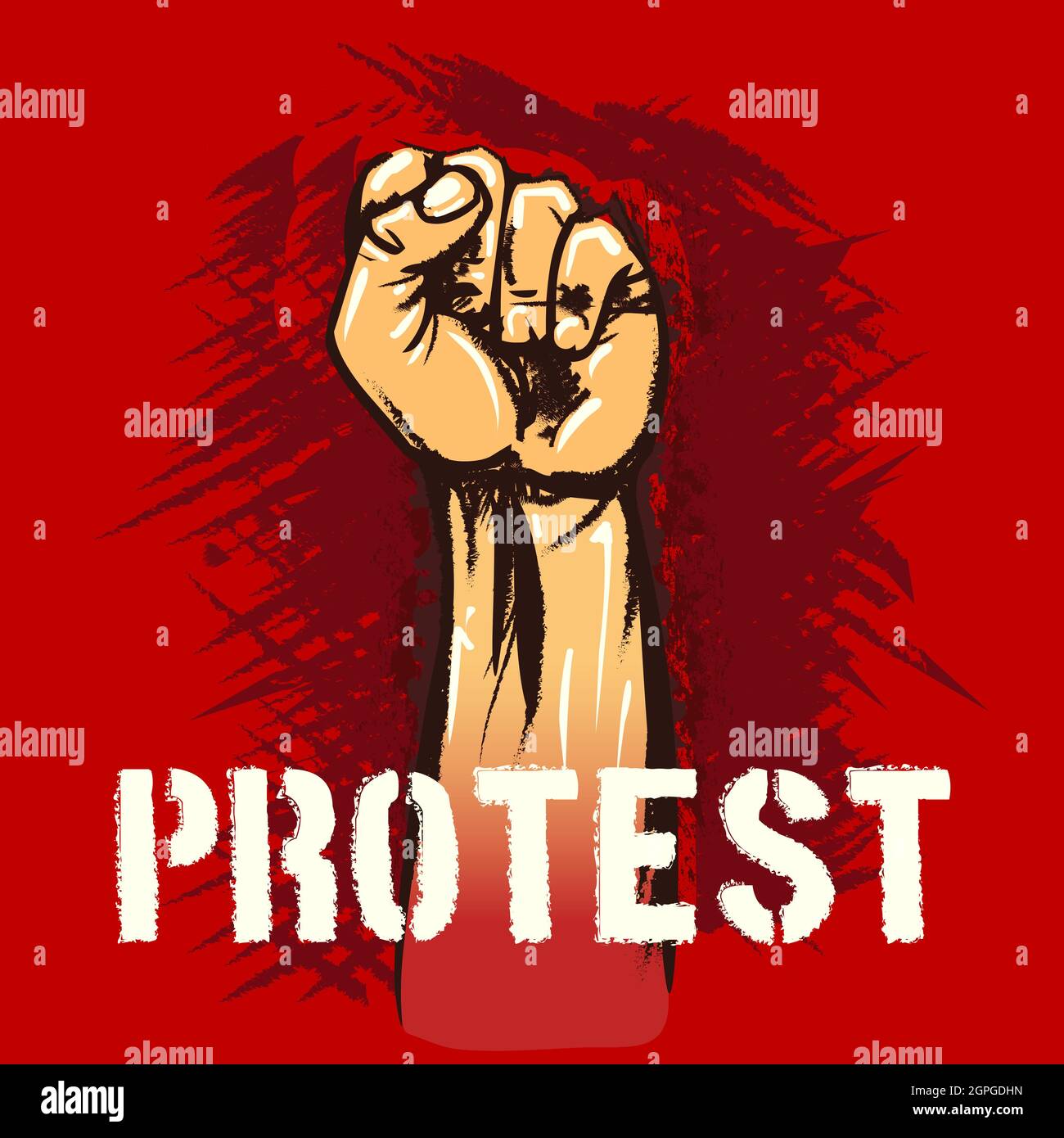 Students support strike Stock Vector Images - Alamy