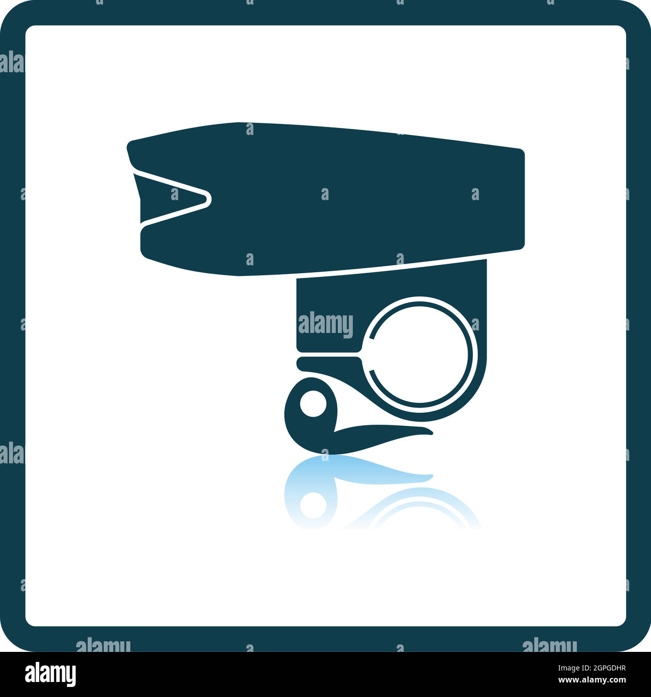 Bike Light Equipment Icon Stock Vector Image & Art - Alamy