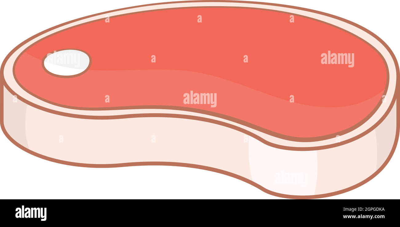 Meat cutting icon, cartoon style Stock Vector Image & Art - Alamy