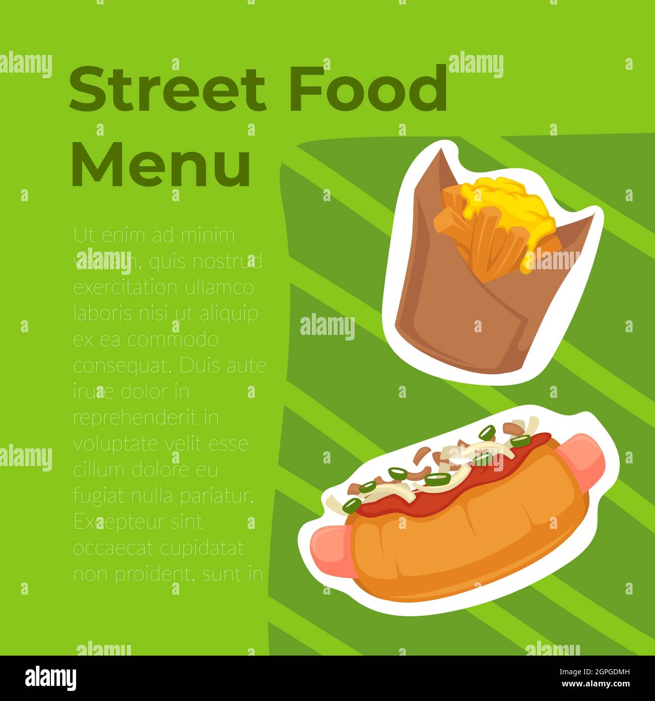 Hot dog mustard tomato Stock Vector Images - Alamy
