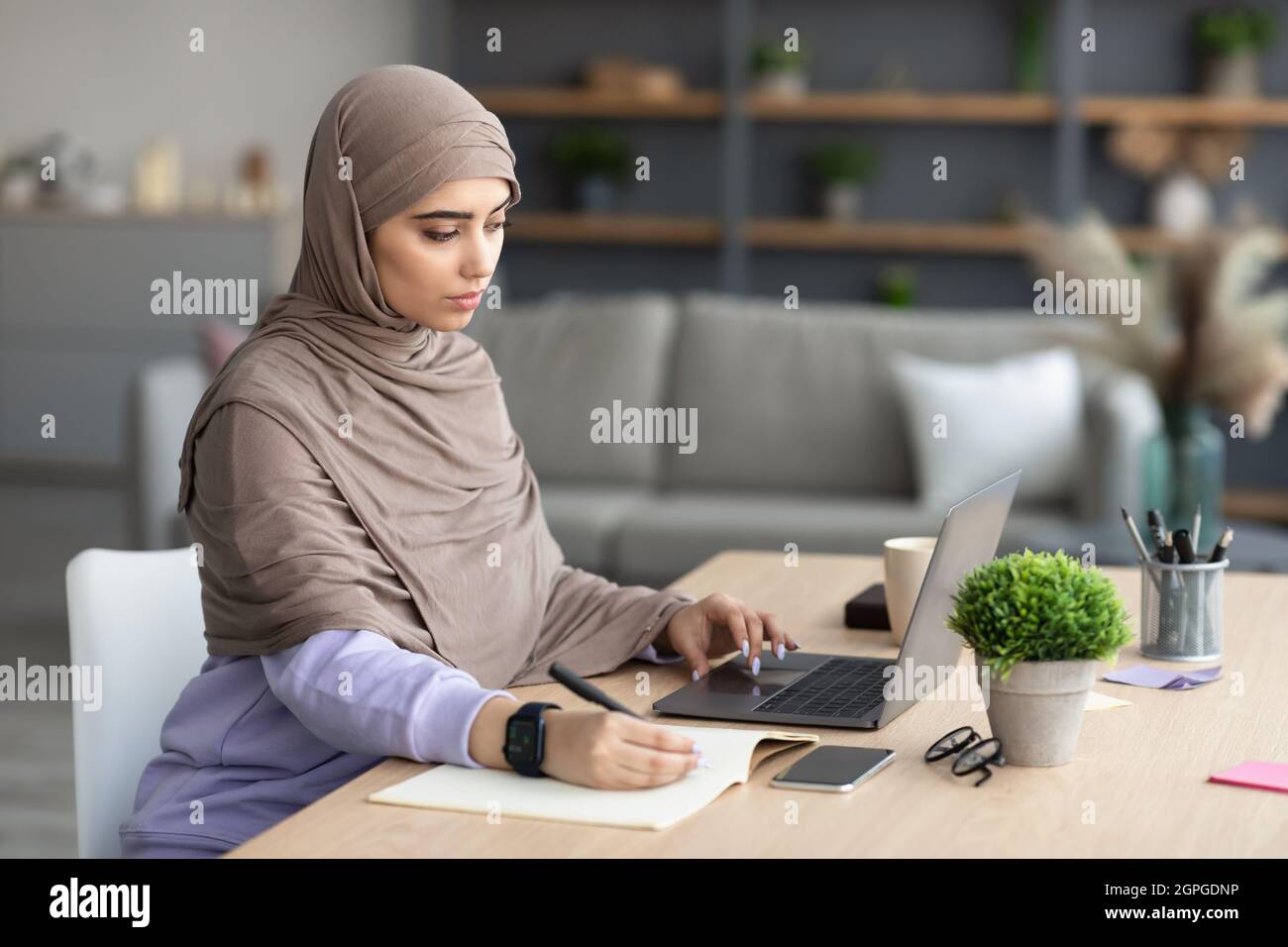 Muslim Student Computer High Resolution Stock Photography and Images ...