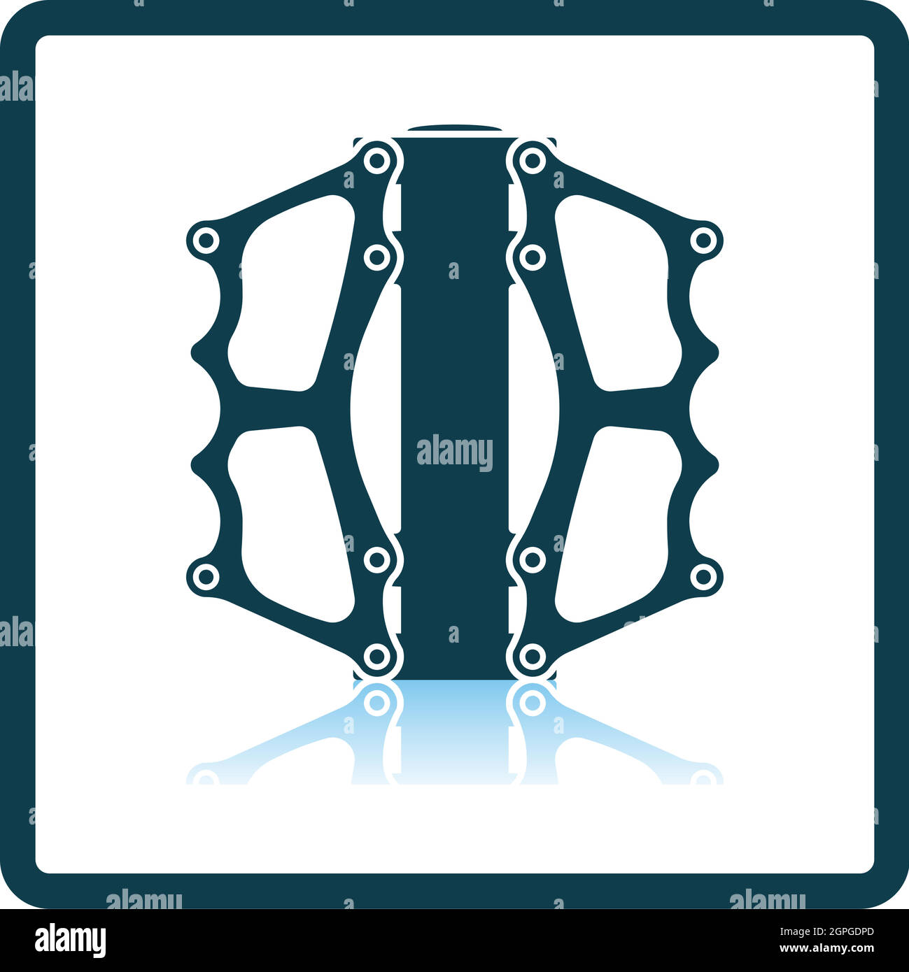 Pedal mechanism Stock Vector Images - Alamy
