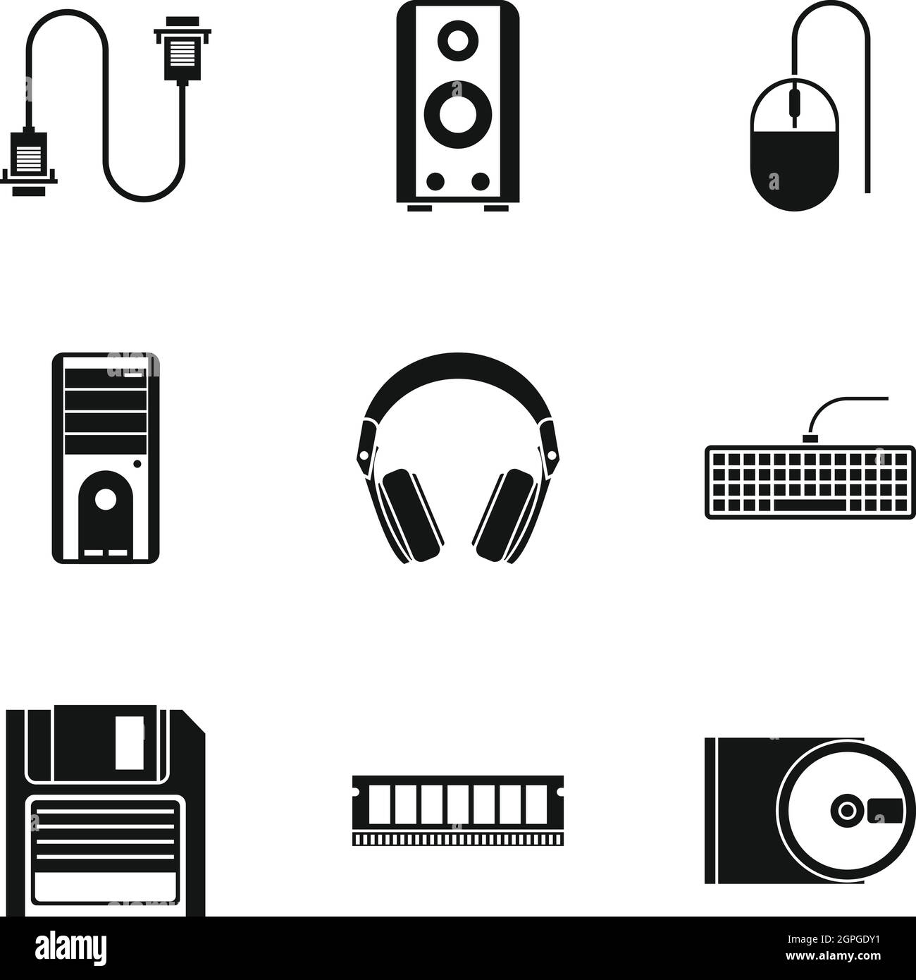 Computer icons set, simple style Stock Vector Image & Art - Alamy Computer icons set, simple style Stock Vector Image & Art - Alamy