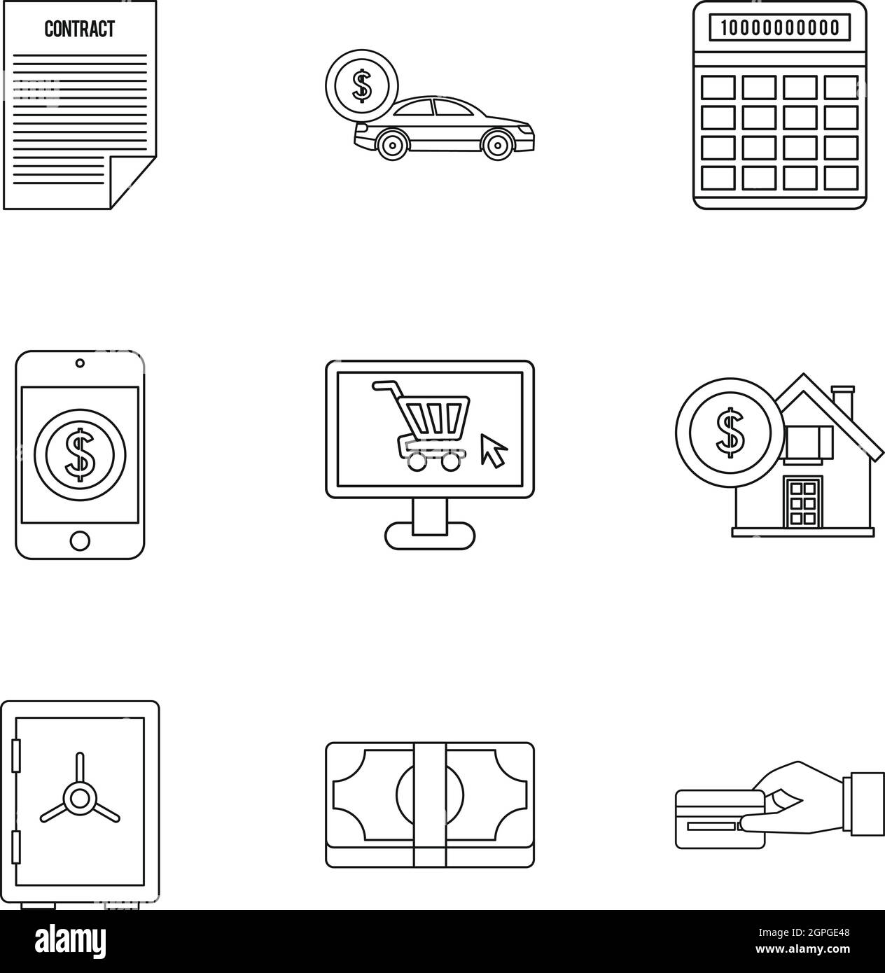 Bank mobile phone online Black and White Stock Photos & Images - Alamy