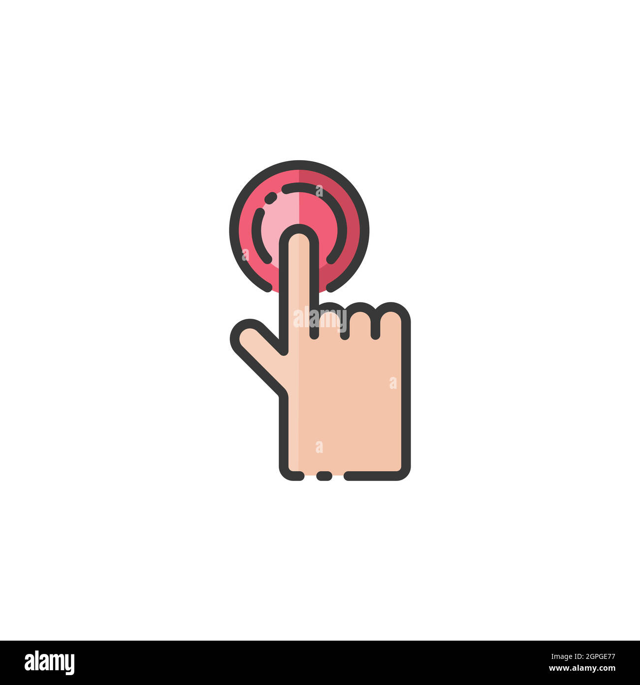 Finger Touch Vector