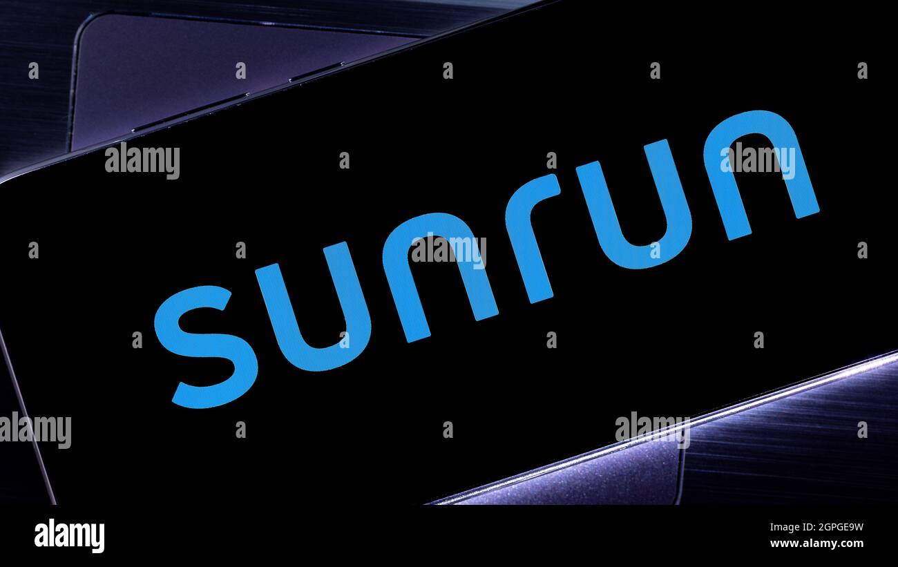 Sunrun editorial. Illustrative photo for news about Sunrun - an ...