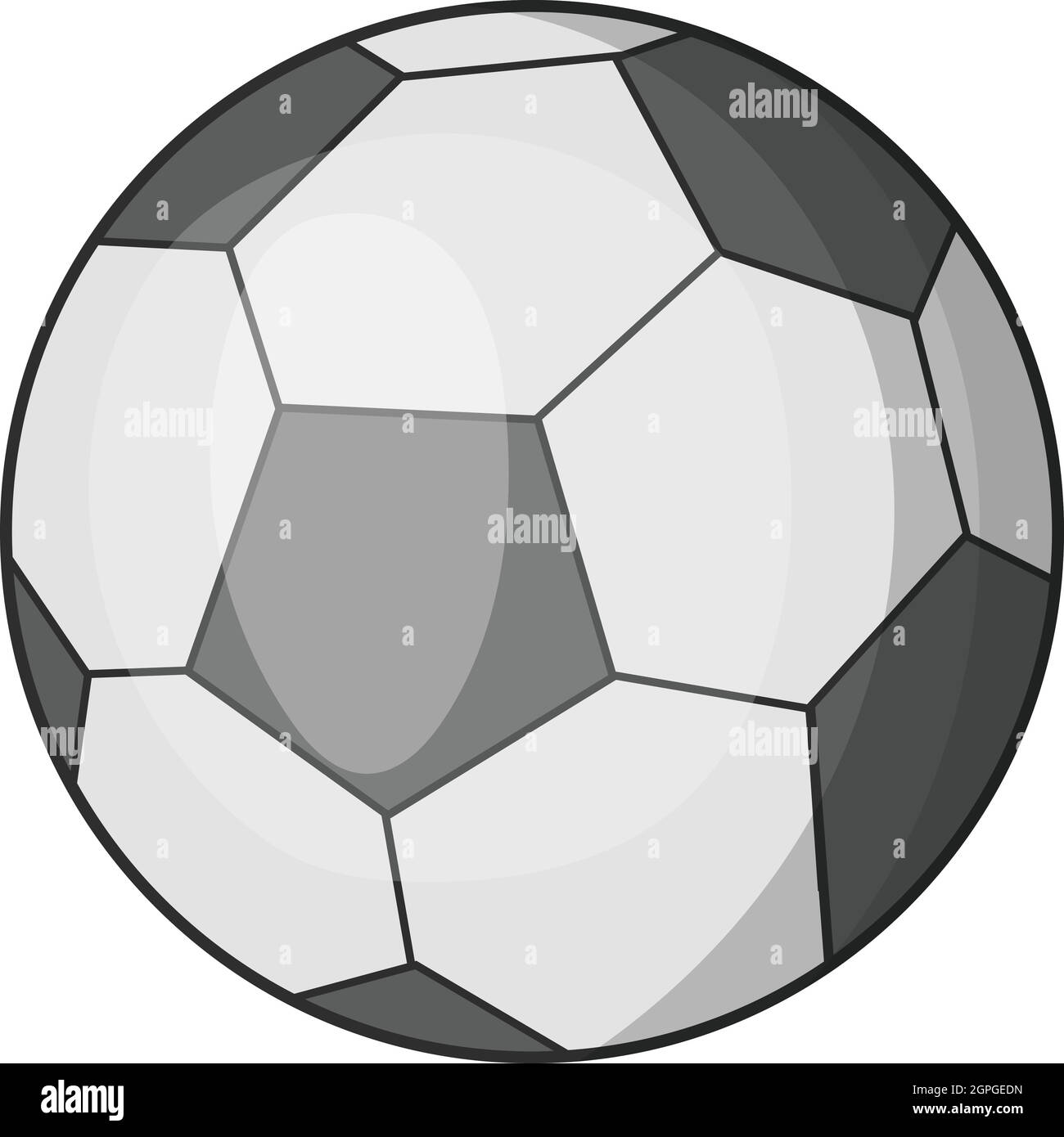 Soccer ball icon, cartoon style Stock Vector Image & Art - Alamy