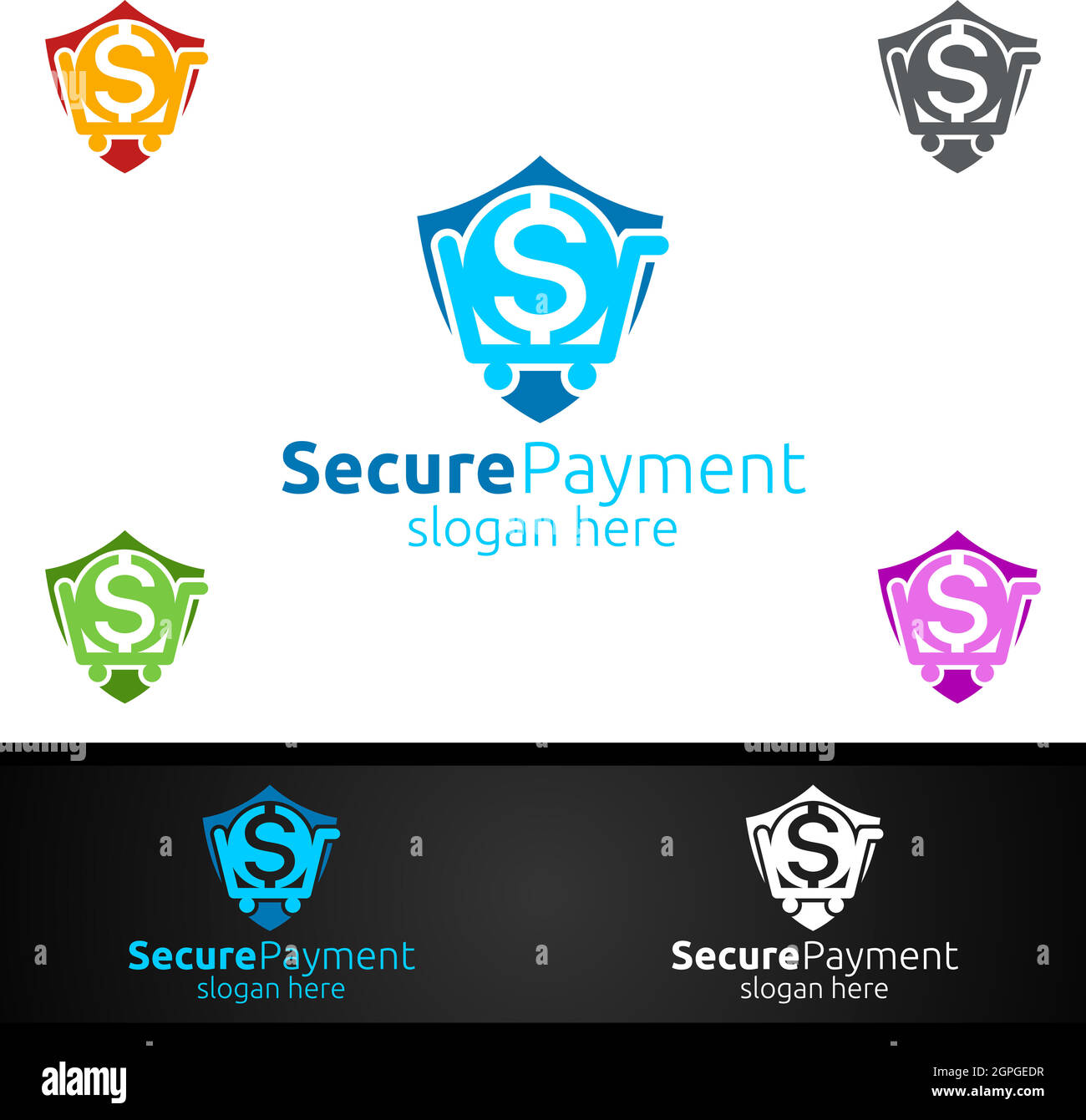 Shopping Online Secure Payment Logo for Security Online Shopping ...
