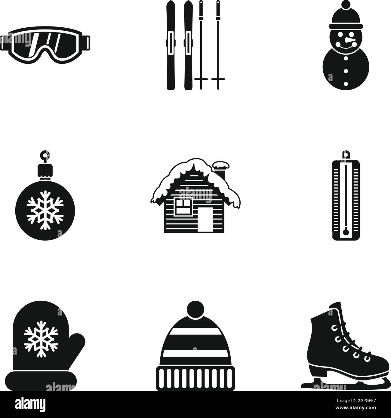 Christmas ball winter holidays Stock Vector Images - Alamy