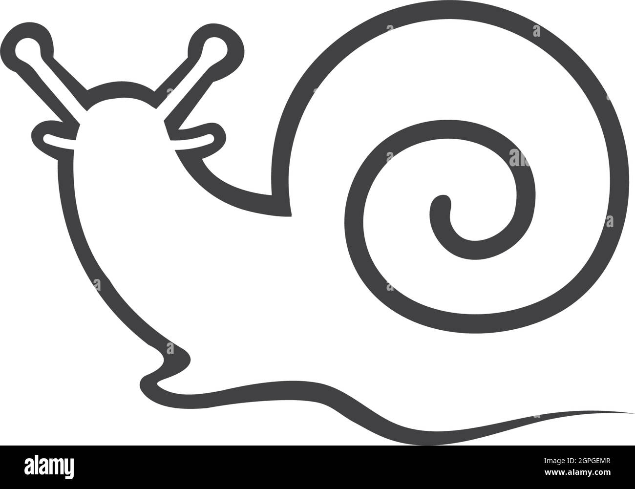 snail vector illustration design Stock Vector Image & Art - Alamy