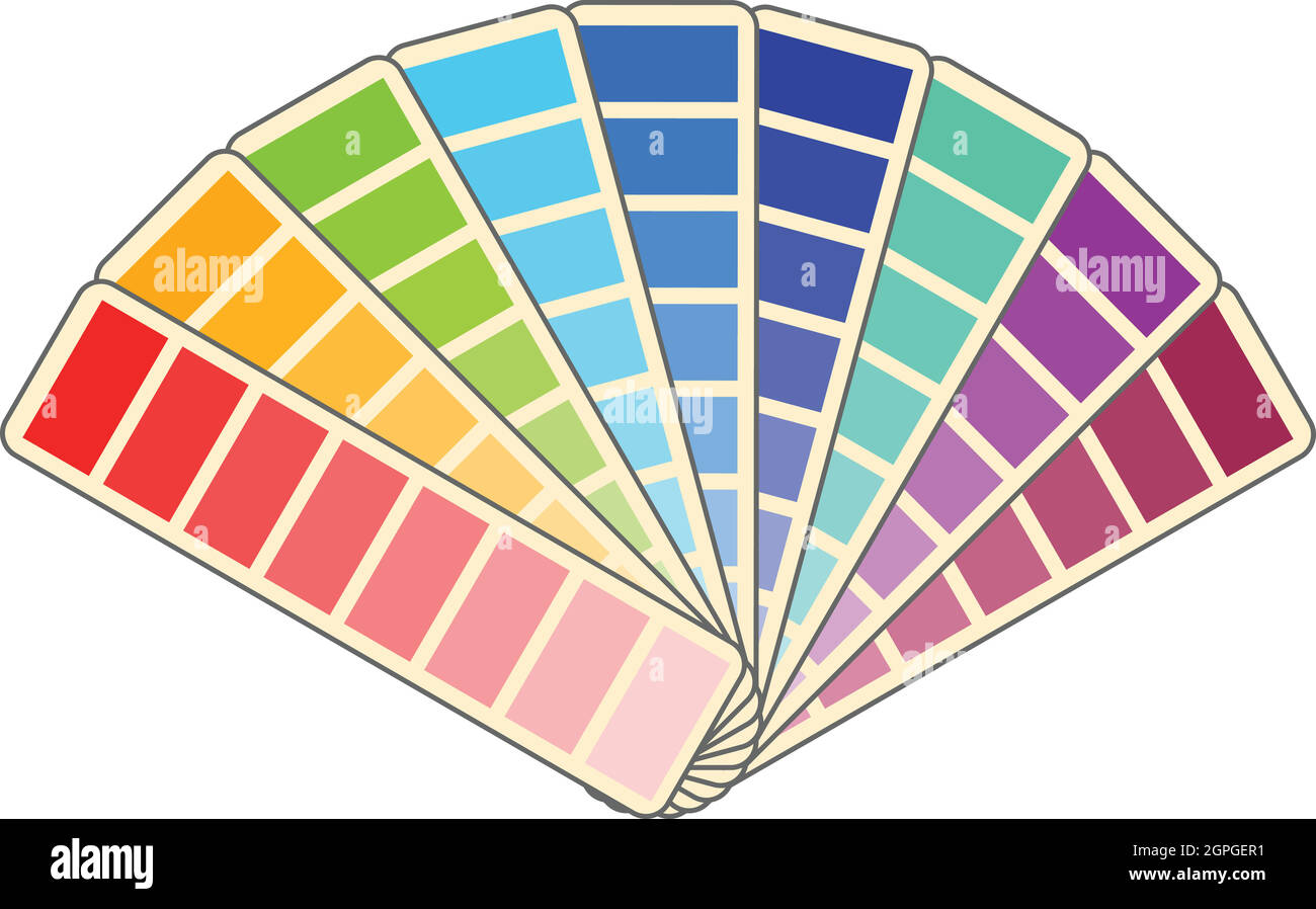 Palette icon line style Stock Vector Images - Alamy