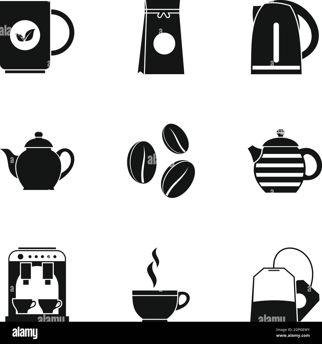 Simple drink illustration Stock Vector Images - Alamy