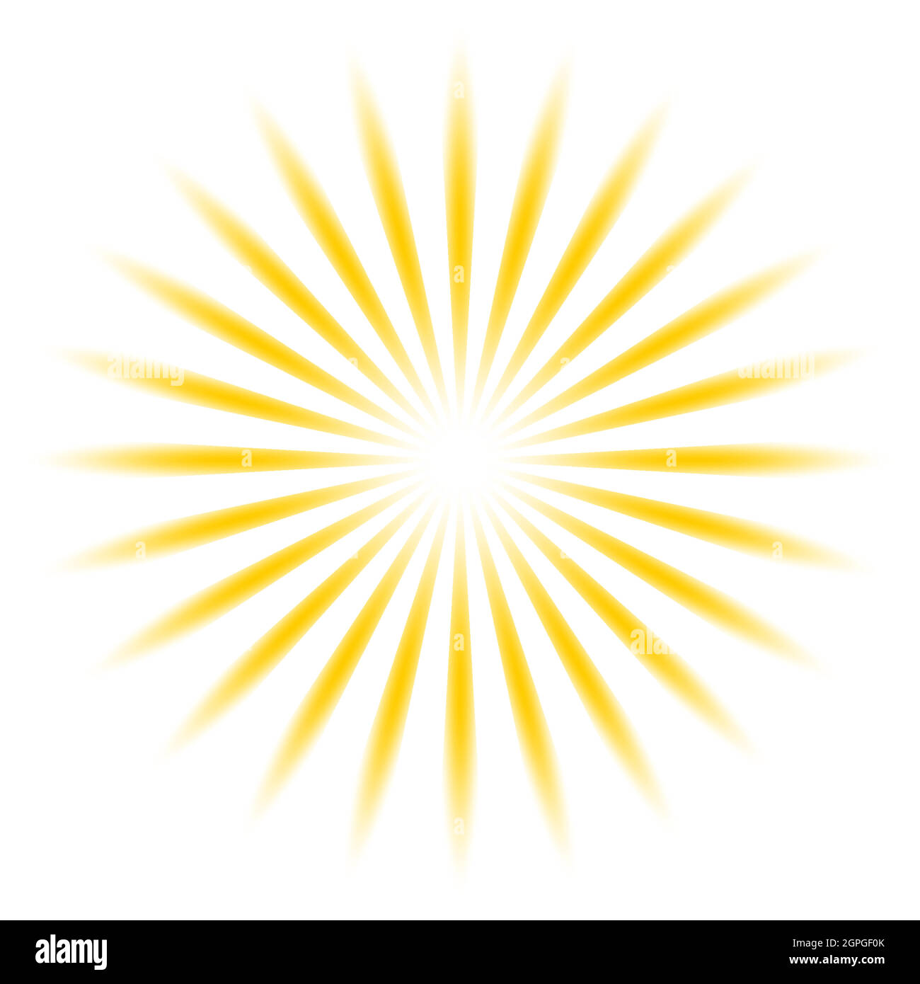 Sun or Sunshine vector on a white isolated background Stock Vector ...