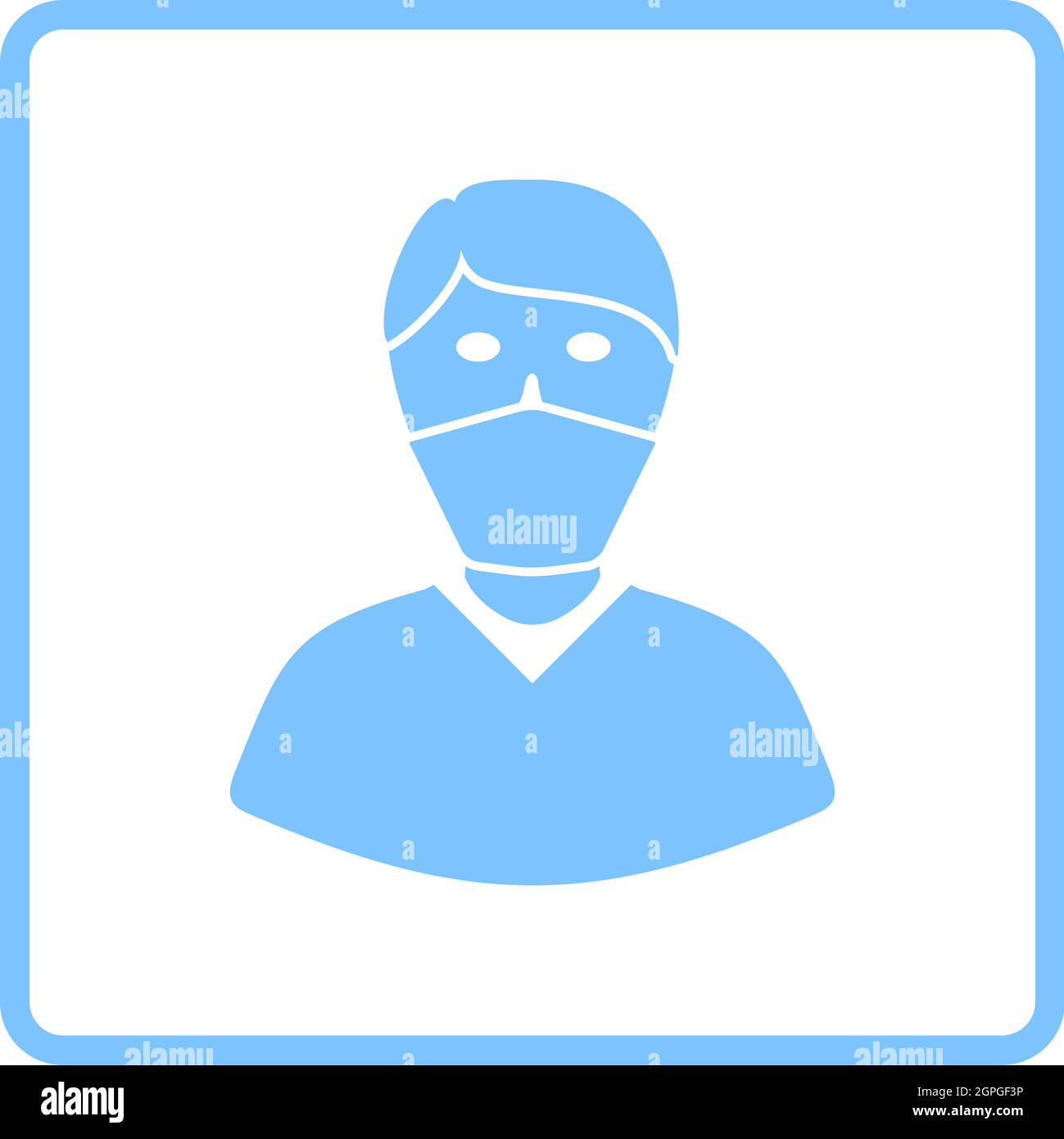 Medical Face Mask Icon Stock Vector Image & Art - Alamy